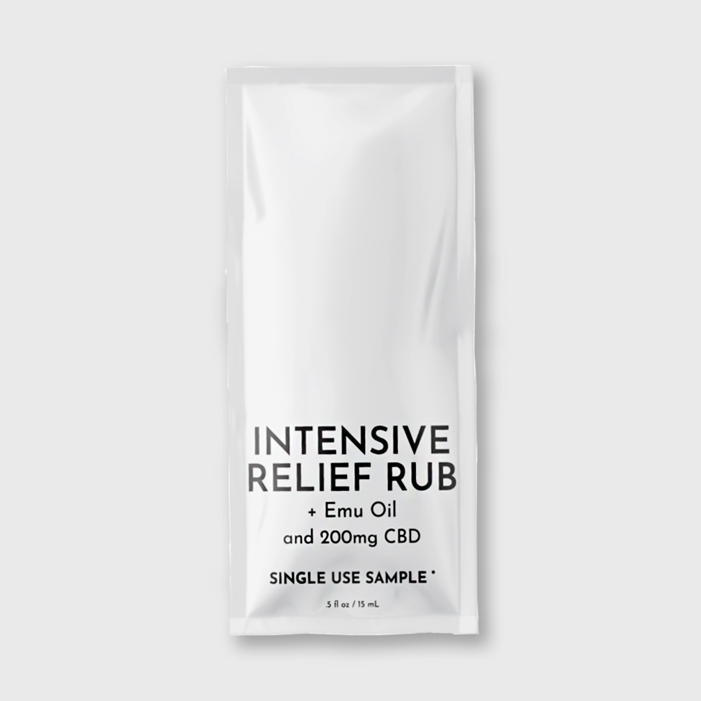 Intensive Relief Rub Sample – Awaken CBD